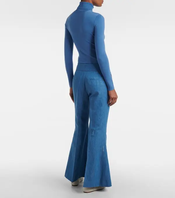 Gabriela Hearst Marsh Flared Pants