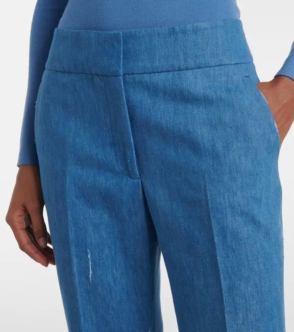 Gabriela Hearst Marsh Flared Pants