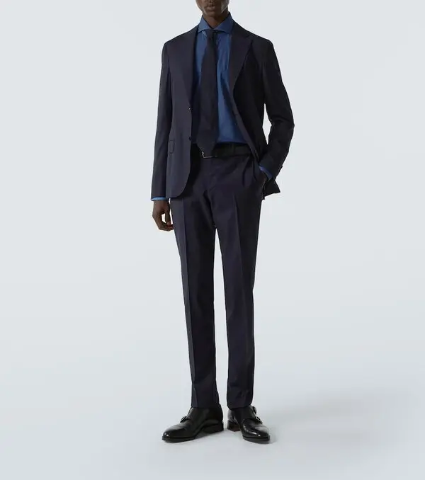 Thom Sweeney Cotton Chambray Shirt