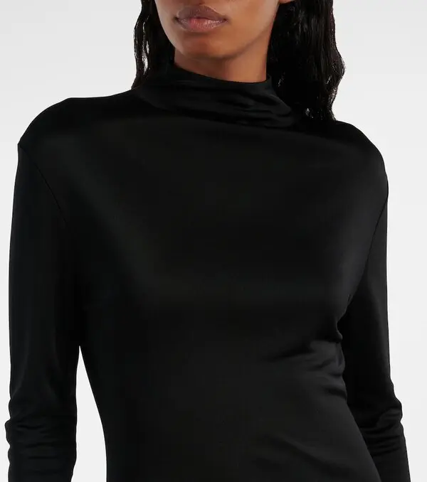 Khaite Norla Maxi Dress - Black
