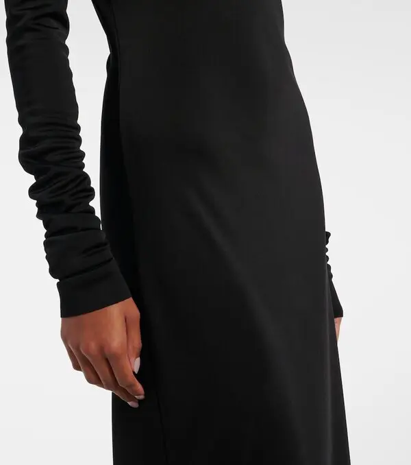Khaite Norla Maxi Dress - Black