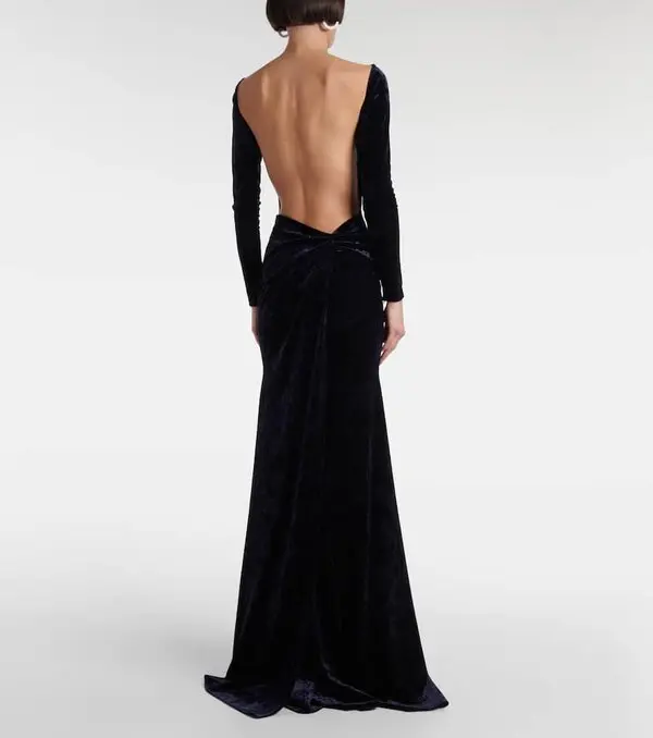 Alex Perry Velvet Gown