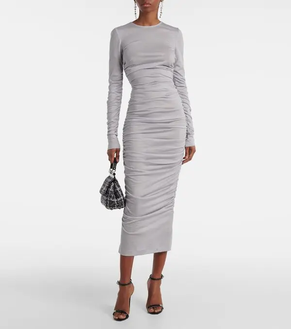 Dolce & Gabbana Wool Midi Dress