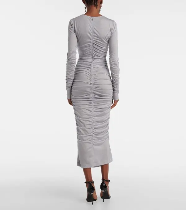 Dolce & Gabbana Wool Midi Dress