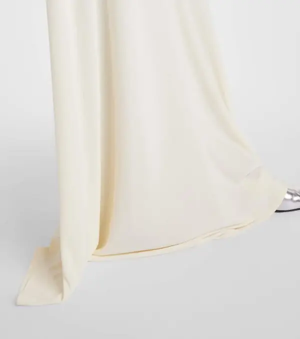 JIL SANDER Turtleneck Maxi Dress