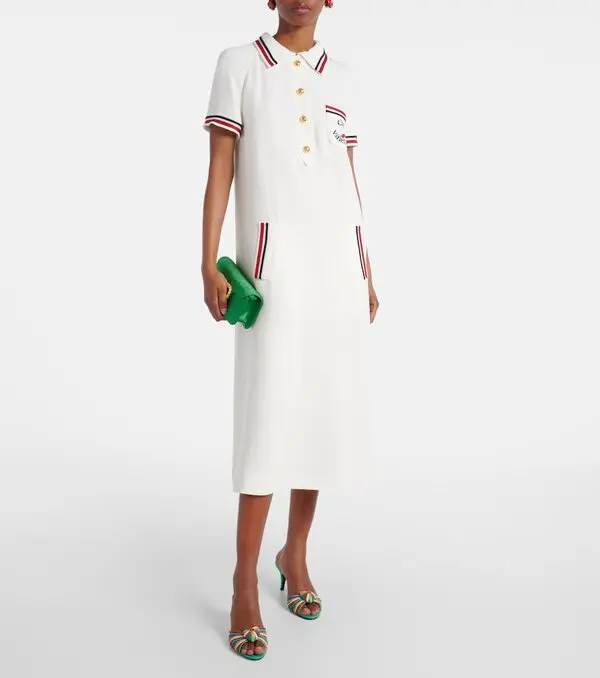 Valentino Garavani Cady Couture Midi Dress