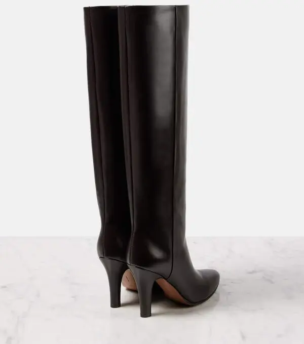 THE ROW Prudence Leather Knee-high Boots