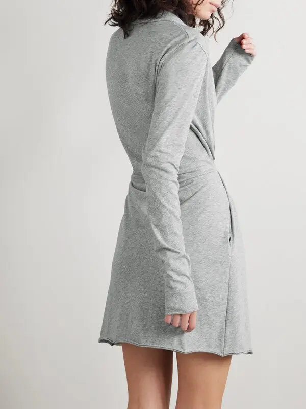 Skin Organic Pima Cotton-jersey Robe