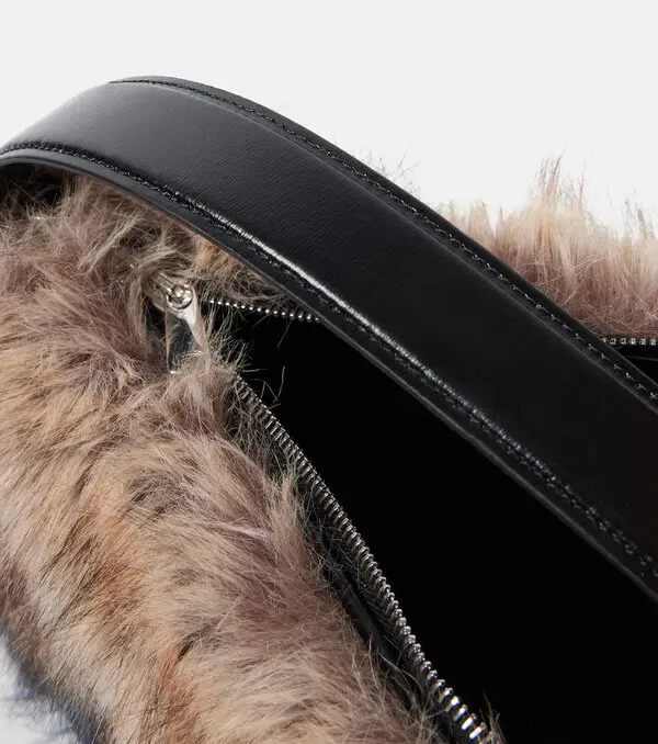 Coperni Sound Swipe Leather Shoulder Bag