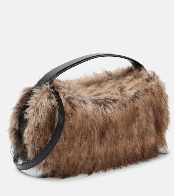 Coperni Sound Swipe Leather Shoulder Bag
