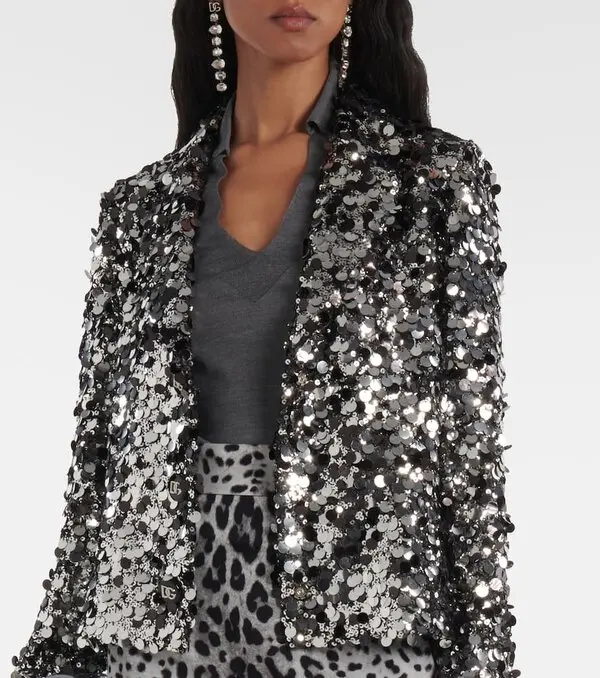 Dolce & Gabbana Sequined Blazer