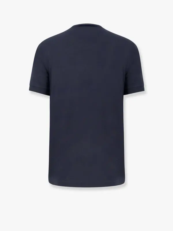 Giorgio Armani Icon Viscose Tshirt - Blue