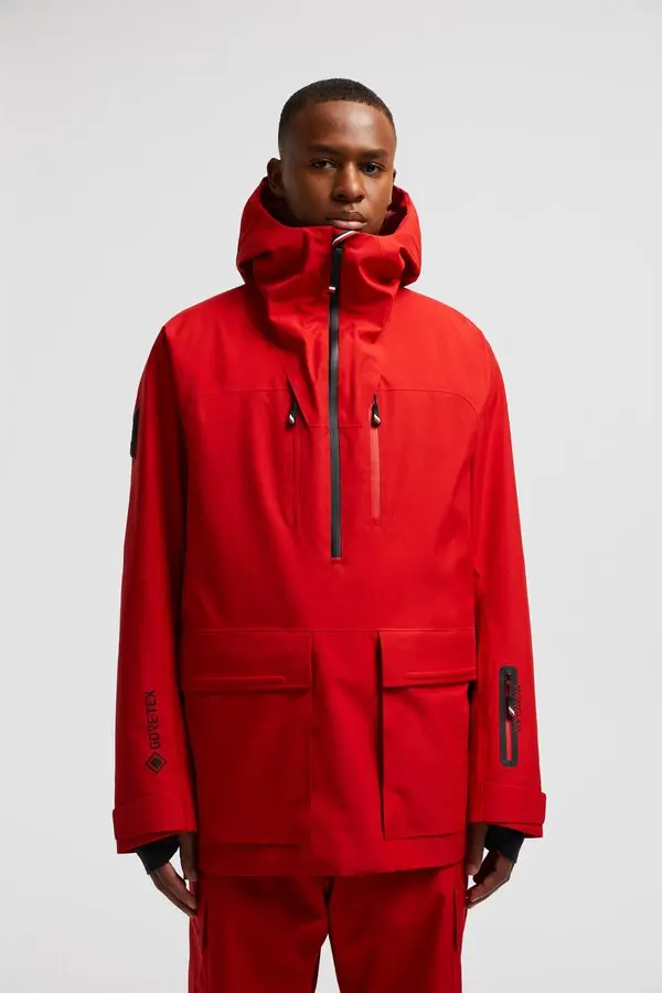 Moncler Cerro Gore-Tex Ski Jacket - Red | Editorialist