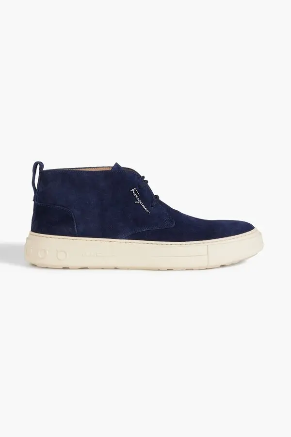 FERRAGAMO Montgomery Suede Desert Boots