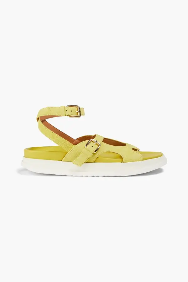 Zimmermann Suede Buckled Sandals