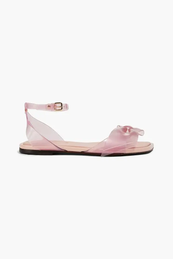 Zimmermann Bow-detailed Pvc Sandals