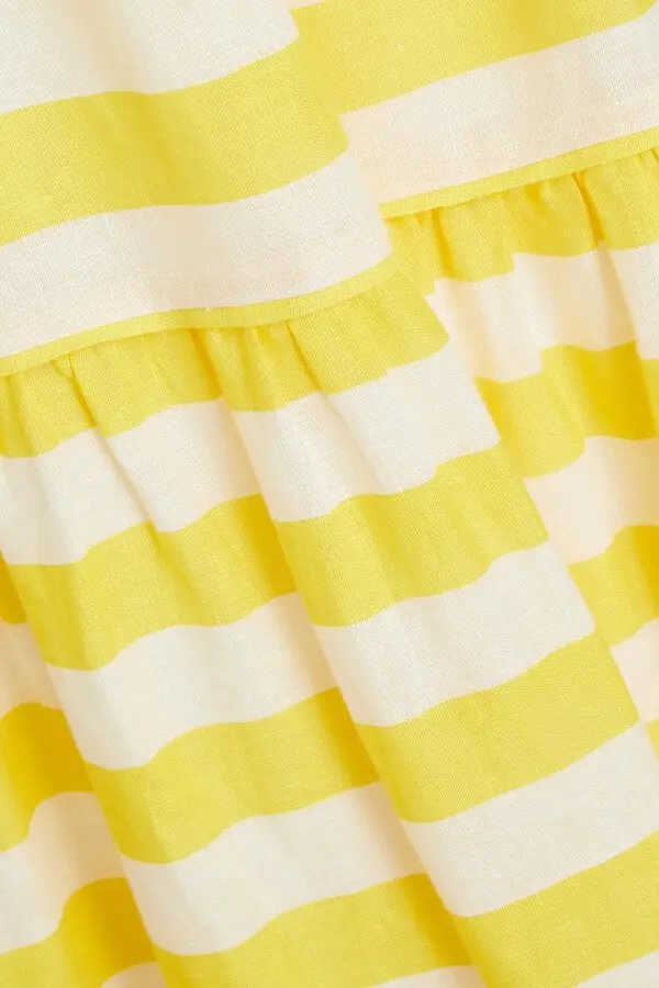 Zimmermann Tiered Striped Maxi Dress