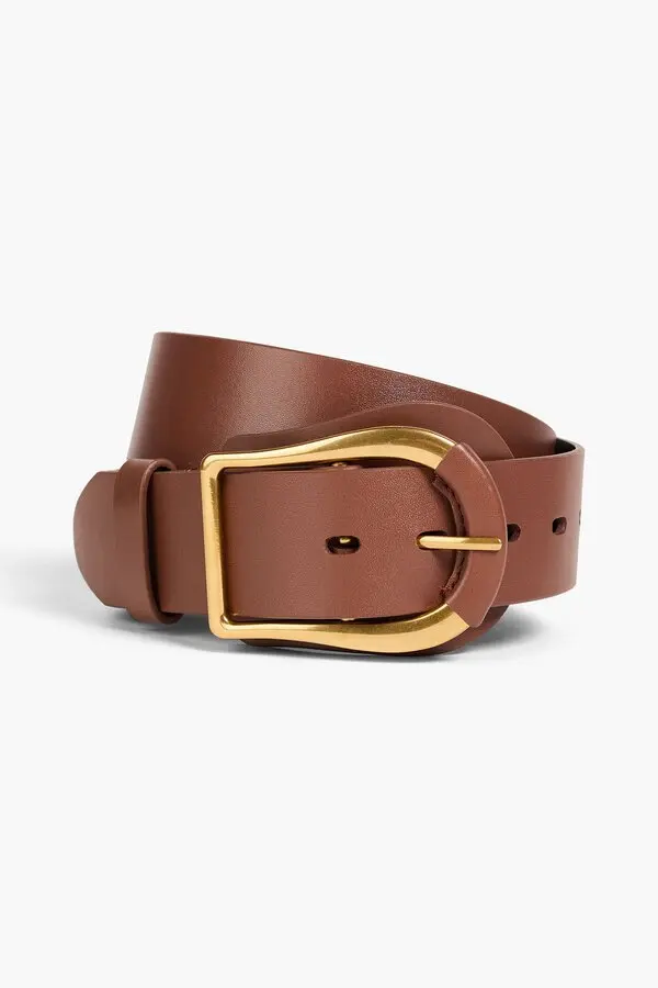 Zimmerman Raffia with Brown Leather Trim belt ZIMMERMANN Raffia Belt | endource main image 2