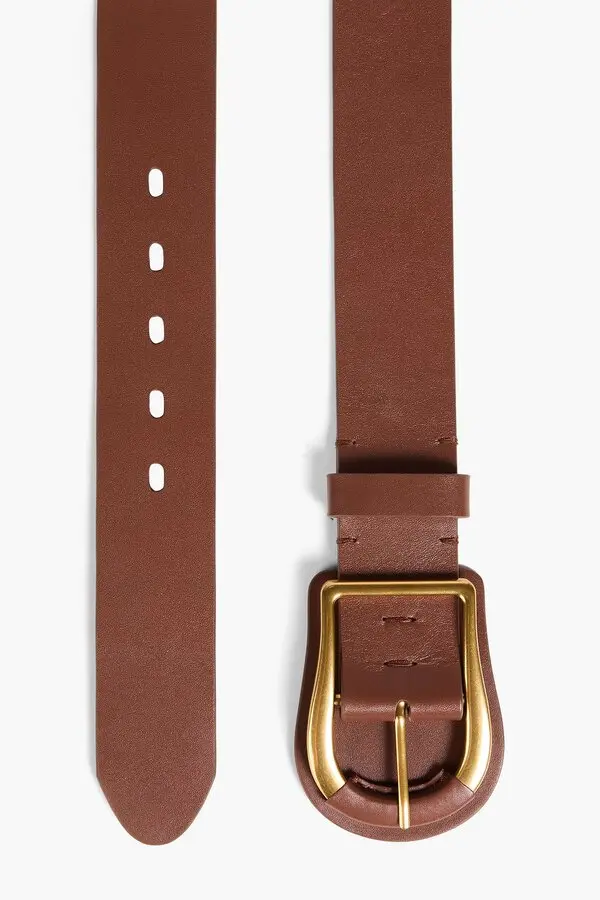 Zimmerman Raffia with Brown Leather Trim belt ZIMMERMANN Raffia Belt | endource main image 3