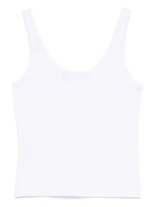 ROTATE BY BIRGER CHRISTENSEN Logo-patch Tank Top