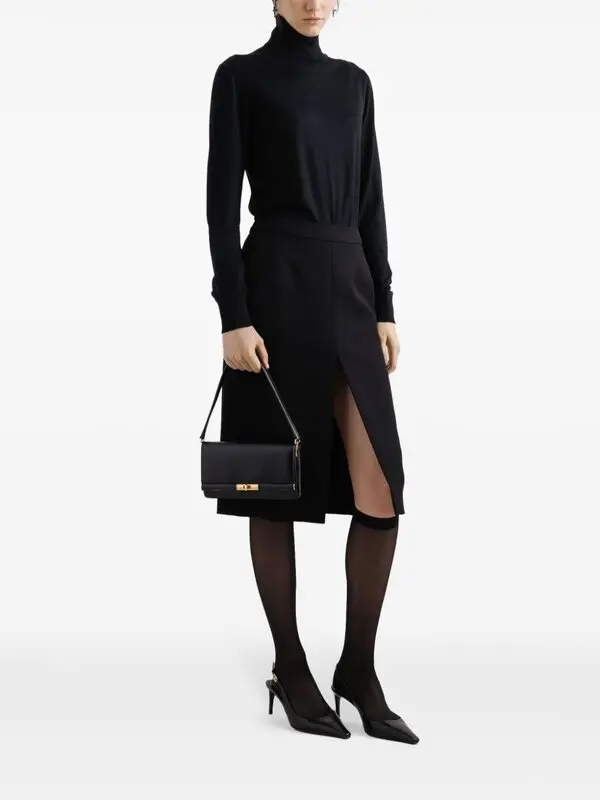 Dolce & Gabbana Leather Shoulder Bag - Black