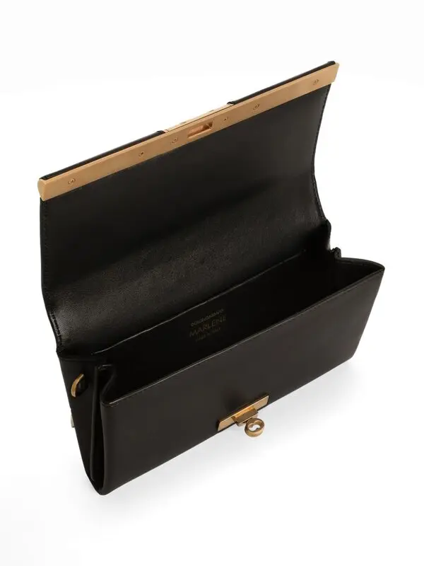 Dolce & Gabbana Leather Shoulder Bag - Black