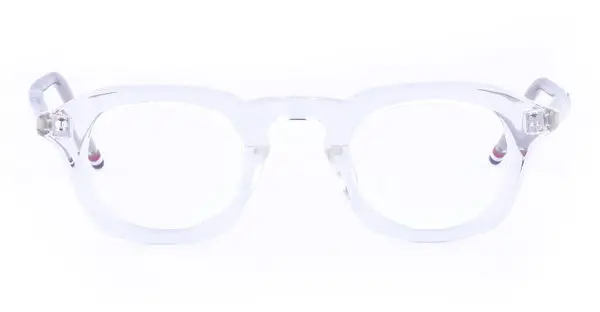 Thom Browne Oval Acetate Eyeglasses - Transparent