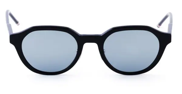 Thom Browne Oval Sunglasses - Black