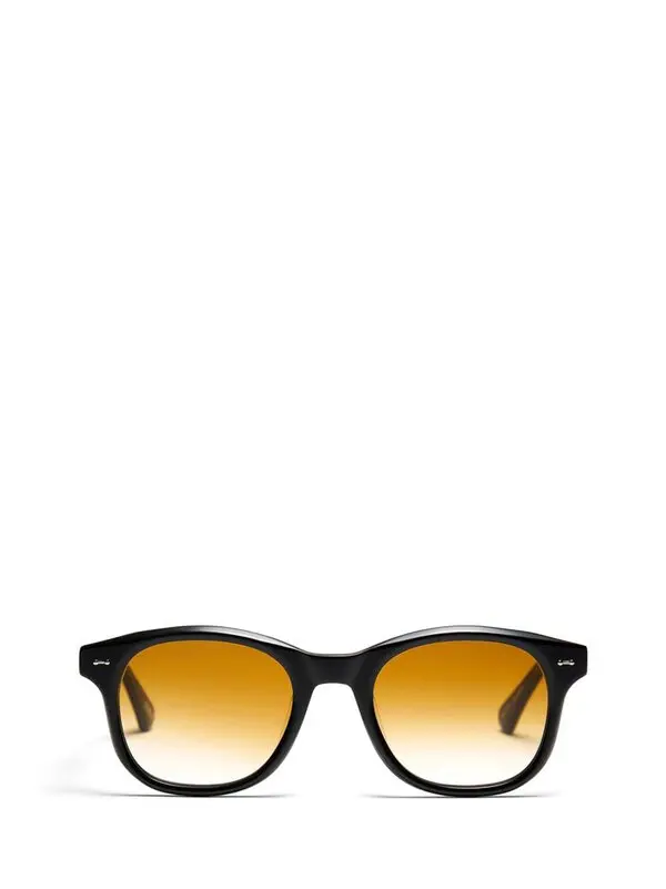 PETER AND MAY 124 Sunglasses - Black / Miel Gradient