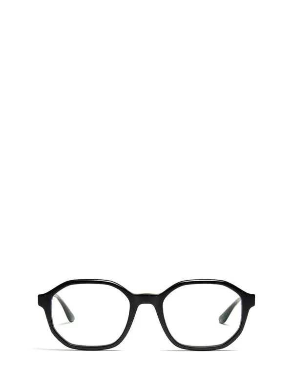 PETER AND MAY Round Eyeglasses - Black