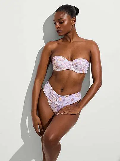Victoria's Secret Essential Uplift Strapless Bikini Top - Floral