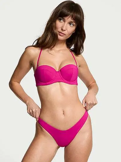 Victoria's Secret Essential Uplift Strapless Bikini Top - Pink