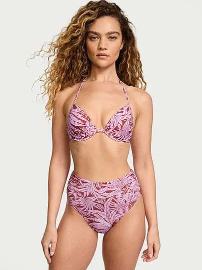 Victoria's Secret Archives Essential Push-up Bikini Top - Print