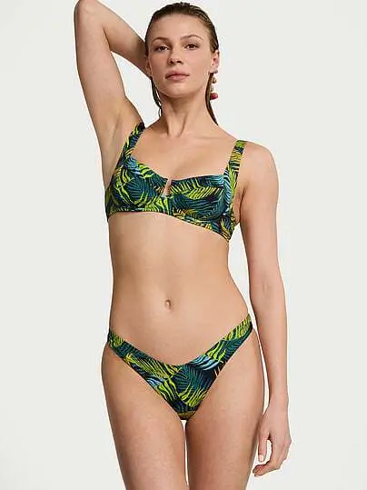 Victoria's Secret Swim Essential Full-coverage Bikini Top - Print