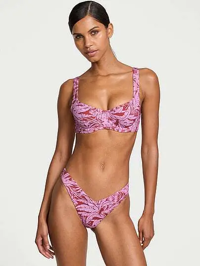 Victoria's Secret Swim Essential Unlined Bikini Top - Print