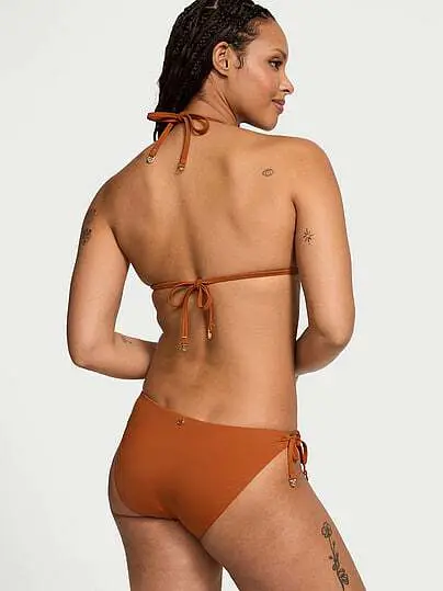 Victoria's Secret Side-tie Bikini Bottom - Brown