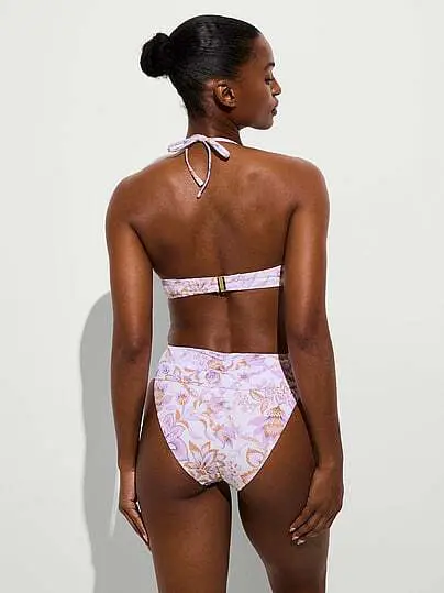 Victoria's Secret Cinched High-waist Bikini Bottom - Floral