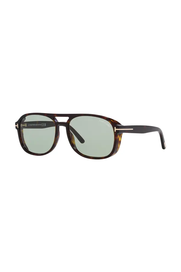 TOM FORD Square Frame Sunglasses - Green