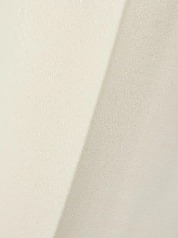 Khaite Cambie Twill Straight-leg Trousers - Neutrals