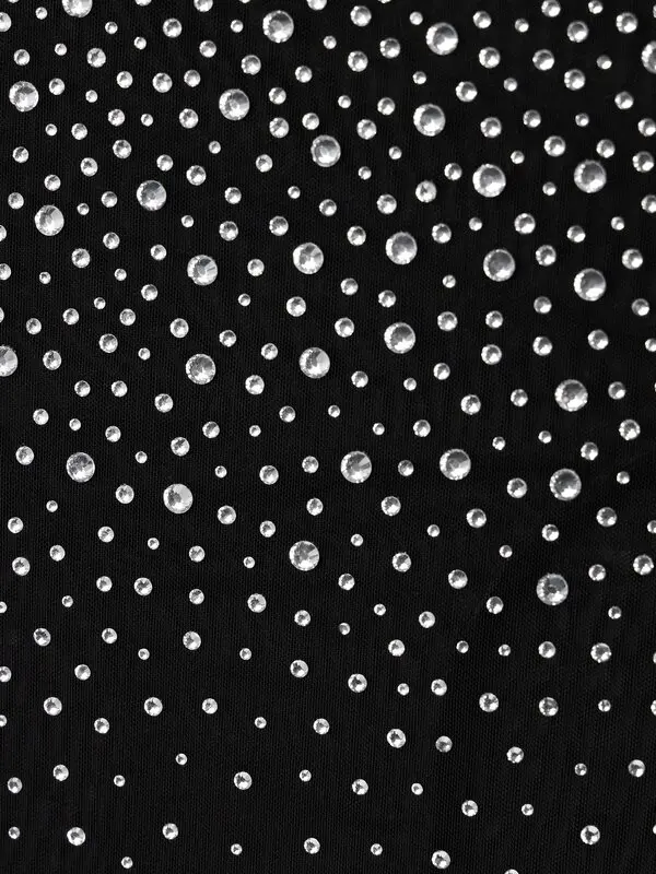Alex Perry Crystal-embellished Tulle Skirt