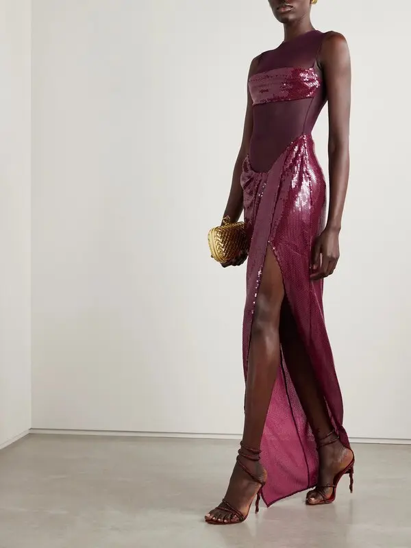 green emerald velvet dress Alex Evenings