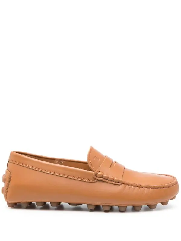 TOD'S Gommino Bubble Loafers - Brown