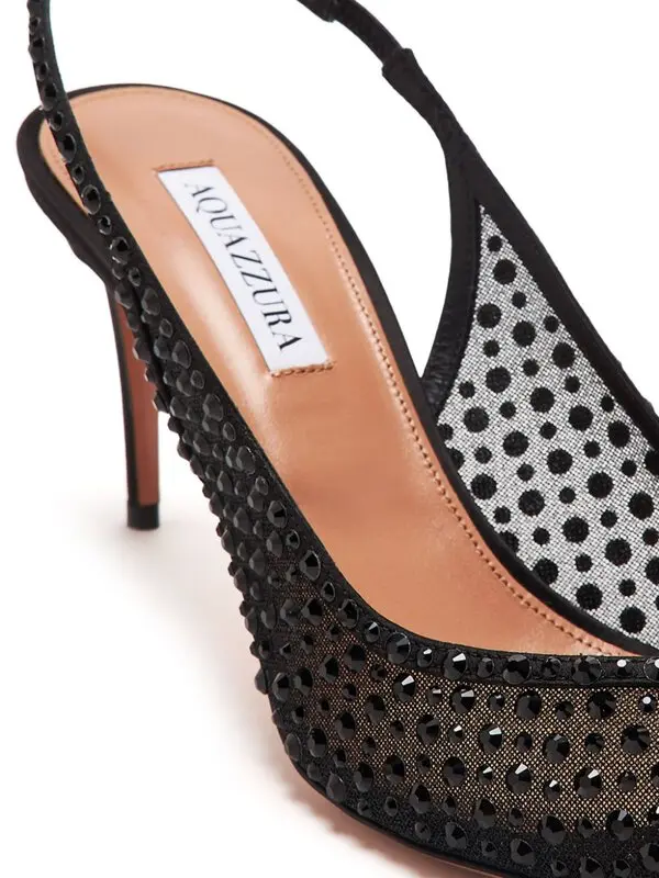 AQUAZZURA Crystal Lover Sandals