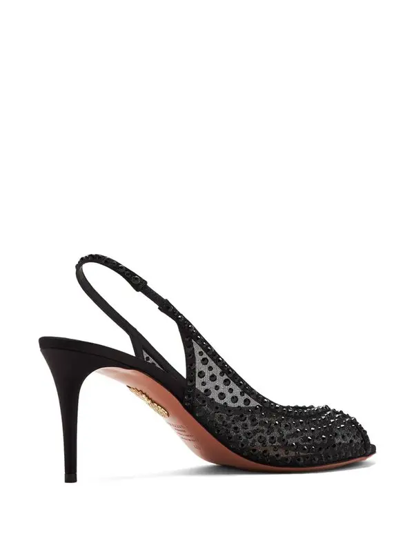 AQUAZZURA Crystal Lover Sandals