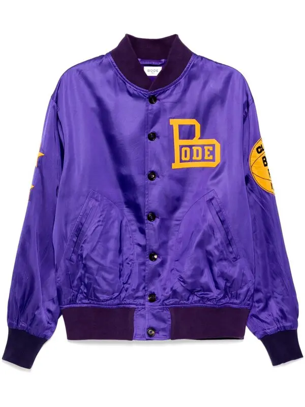 BODE Athlete's Rally Jacket - Purple