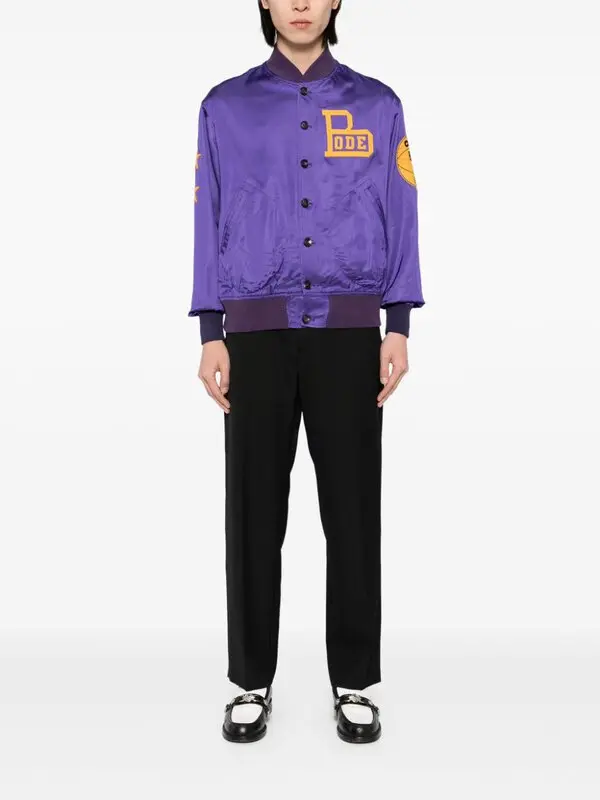 BODE Athlete's Rally Jacket - Purple