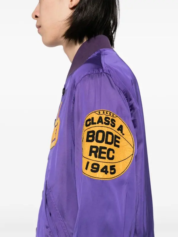 BODE Athlete's Rally Jacket - Purple