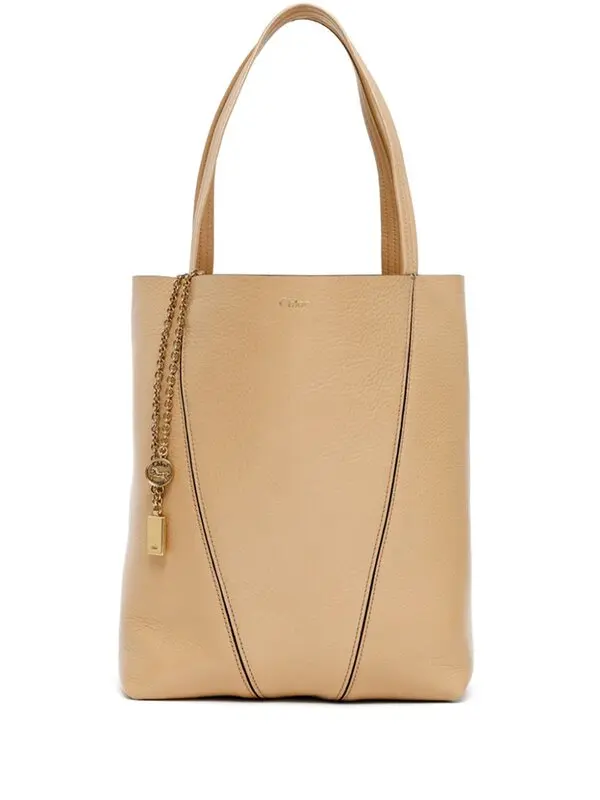 Chloé Spin Tote Bag - Brown