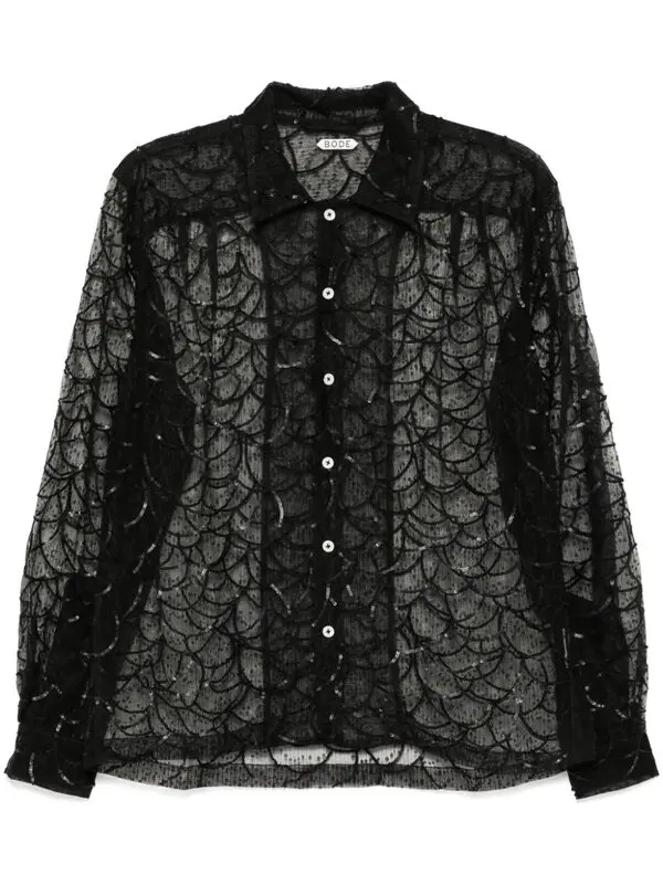 BODE Pewter Shoal Shirt