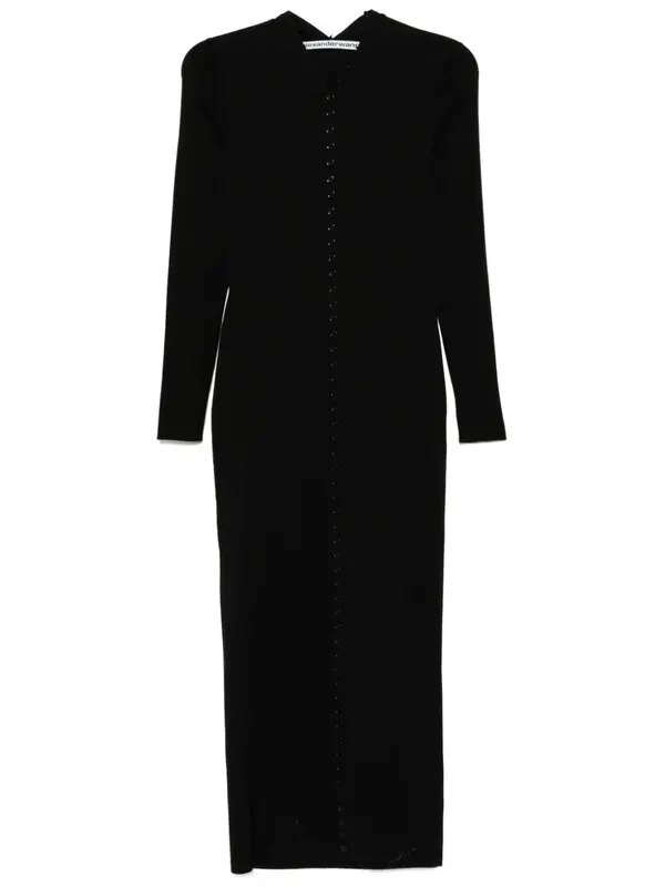 Alexander Wang Button-up Midi Dress